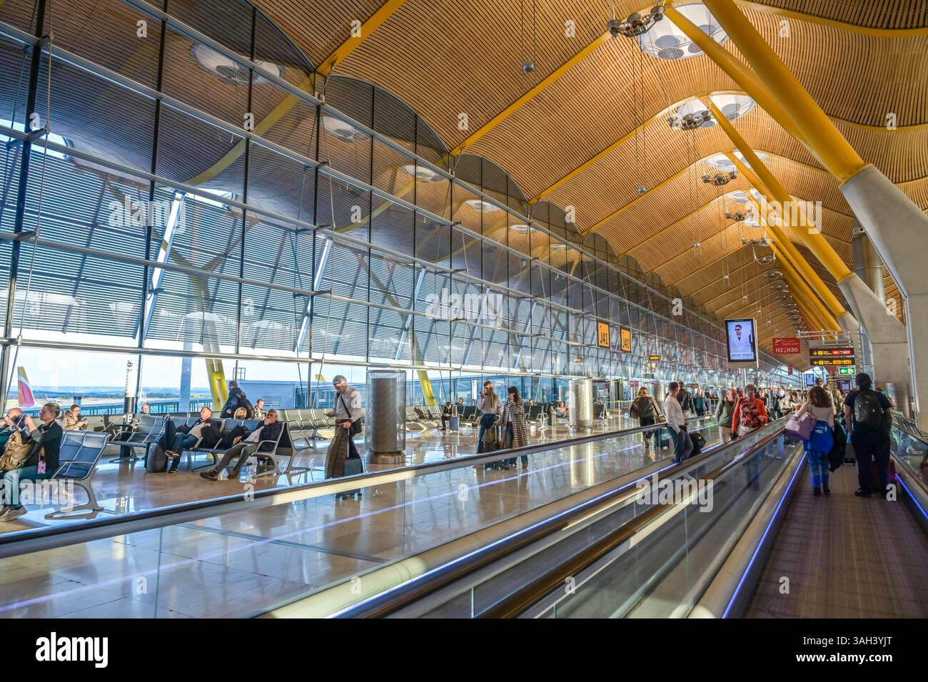 Flughafen Adolfo Suarez Madrid-Barajas, Madrid, Spanien *** Adolfo ...