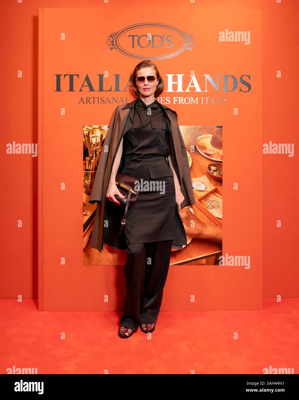 Eva Herzigova Milano Design Week 2025 Tod’s - Backdrop Tod’s boutique ...