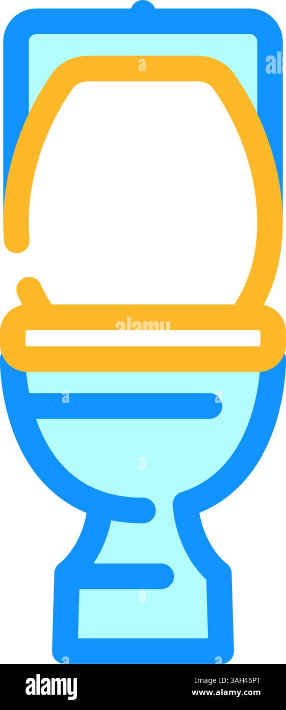 toilet diarrhea color icon vector illustration Stock Vector Image & Art ...