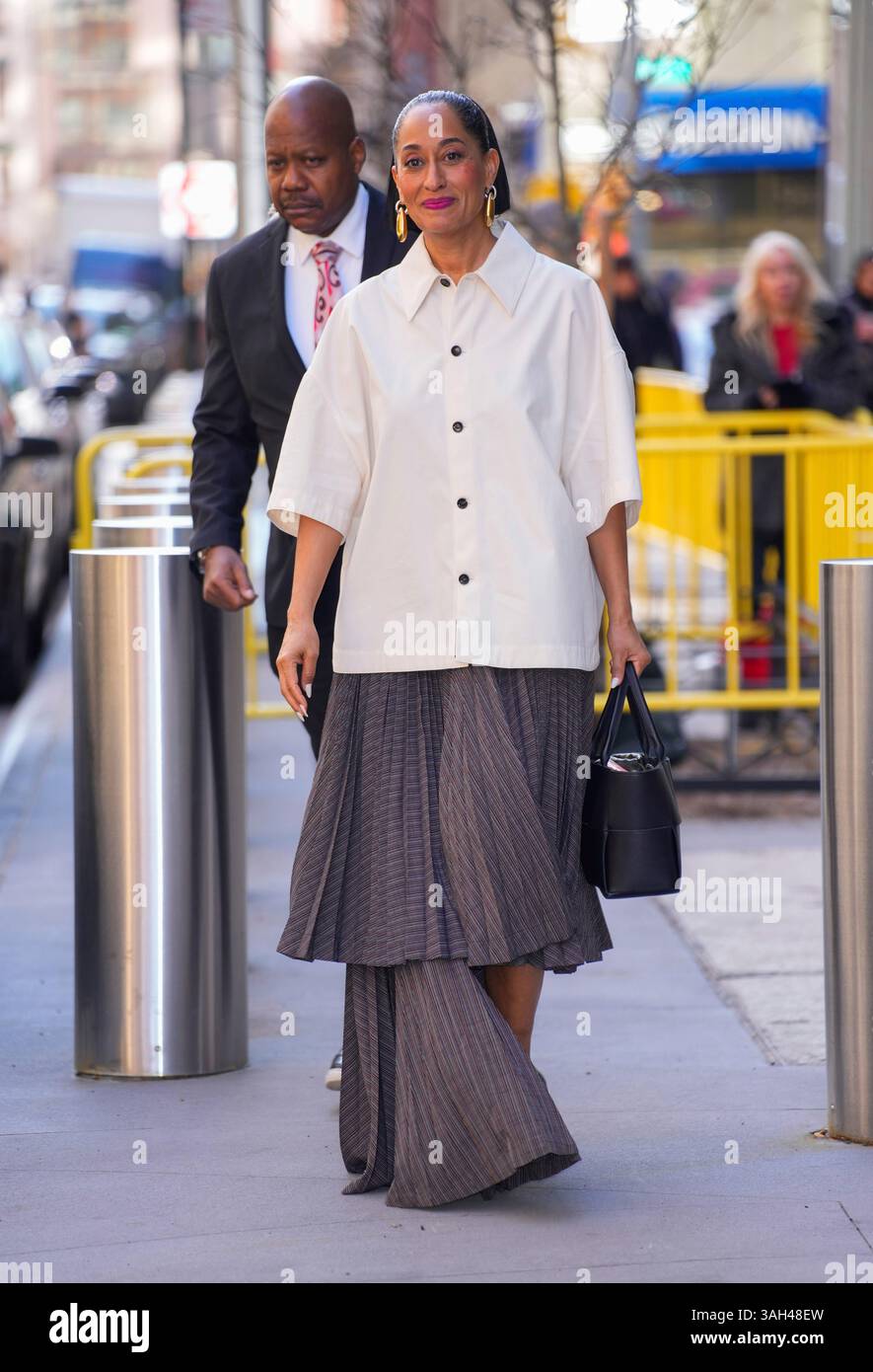 Photo by: XNY/STAR MAX/IPx 2025 4/9/25 Tracee Ellis Ross is seen on ...
