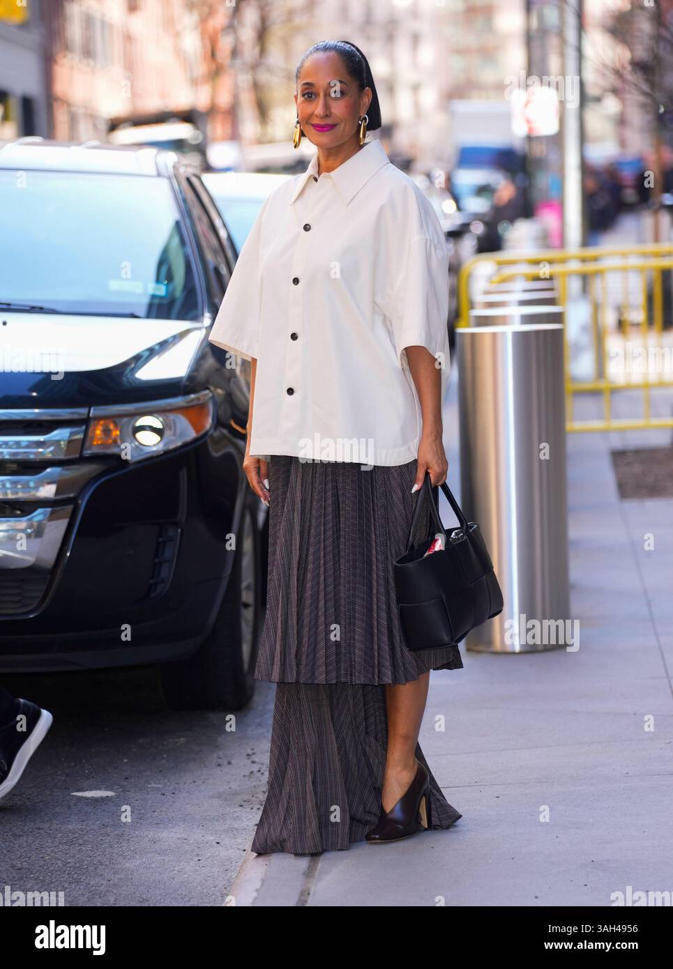 Photo by: XNY/STAR MAX/IPx 2025 4/9/25 Tracee Ellis Ross is seen on ...