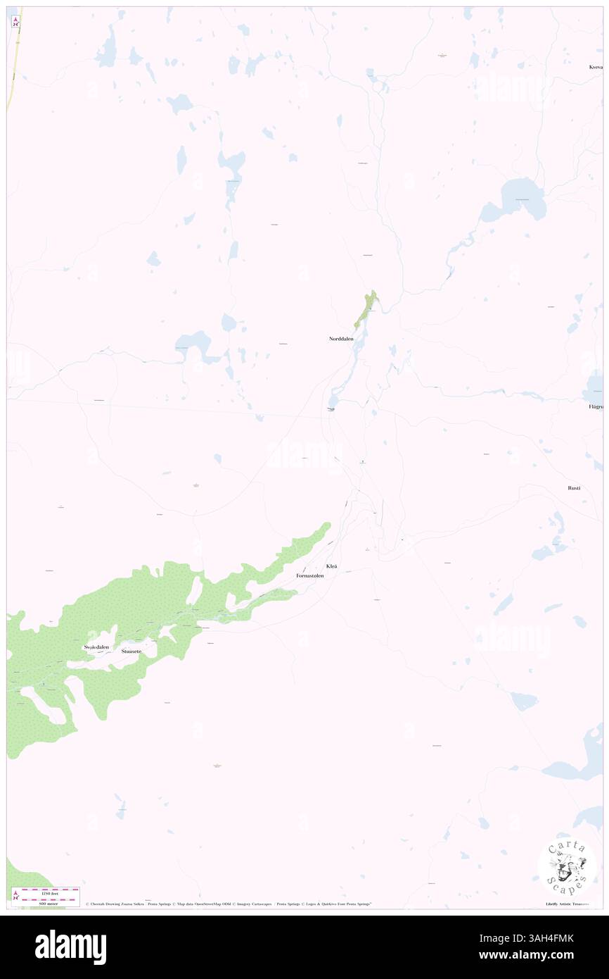 Norddalen, Aurland, NO, Norway, Vestland, N 60 54' 49'', N 7 24' 32 ...
