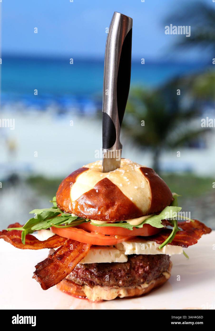 April 9, 2015 - Florida, U.S. - The grilled ''Meyer all natural Angus ...