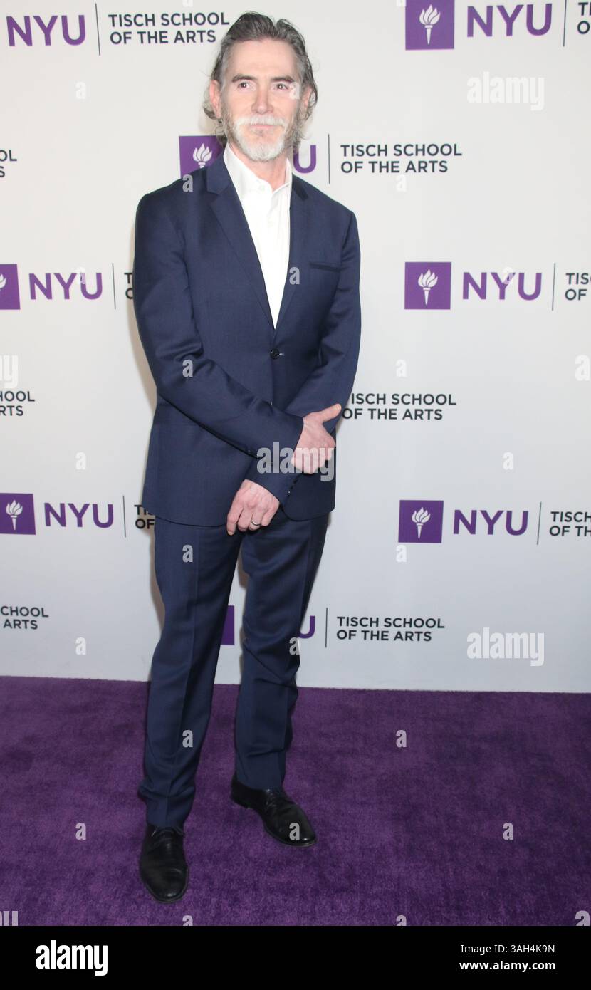 April 07, 2025 Billy Crudup, attend NYU Tisch Gala 2025 at Cipriani ...