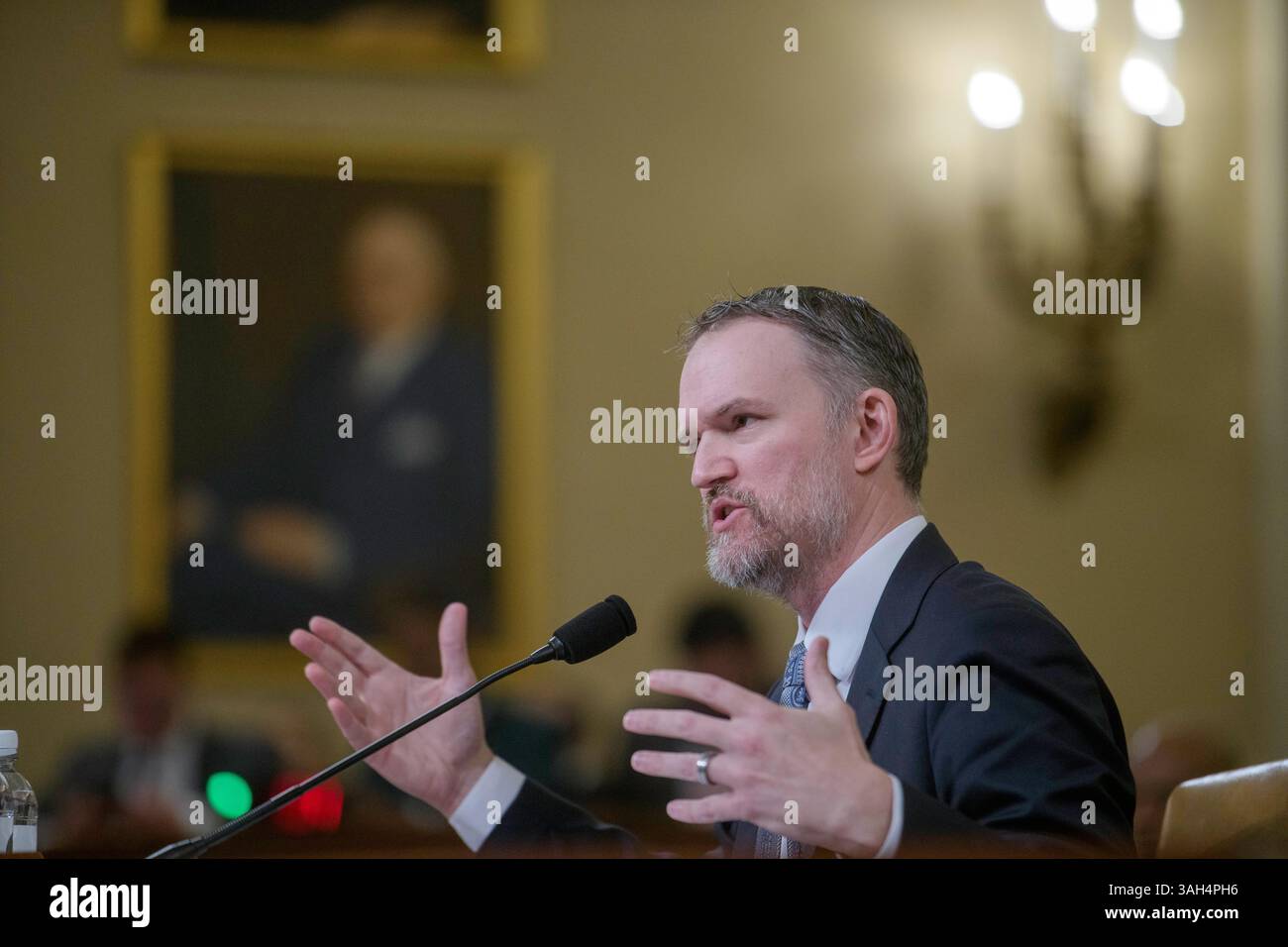 U.S. Trade Representative Jamieson Greer testifies during a House ...