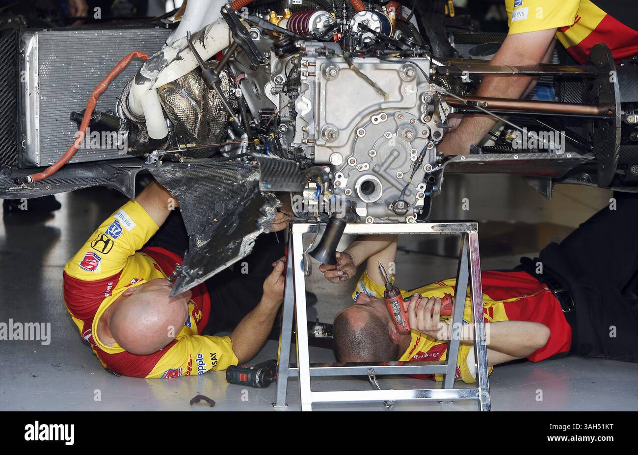 June 5, 2015 - Fort Worth, TX, USA - IndyCar driver Ryan Hunter-Reay's ...