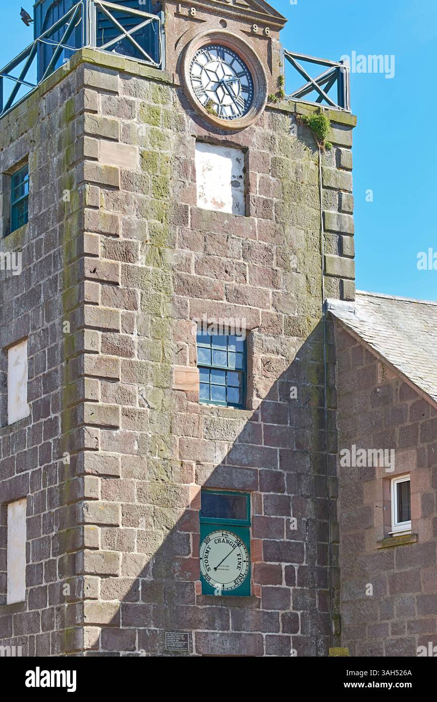 Stonehaven Scotland the Town House or Clock Tower a former municipal ...