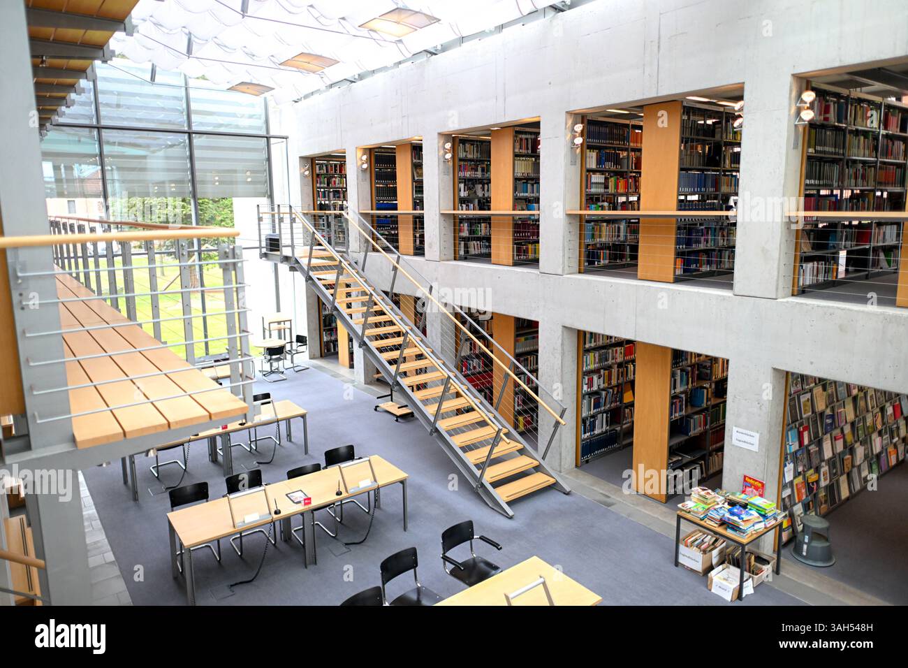 Aurich, Germany. 09th Apr, 2025. The Landscape Library of the East ...