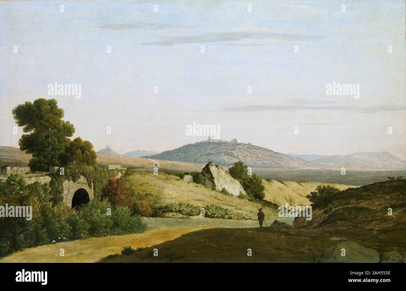 Thomas Jones - Ponte Loreto near Nettuno Thomas Jones: Welsh 1787 Stock ...