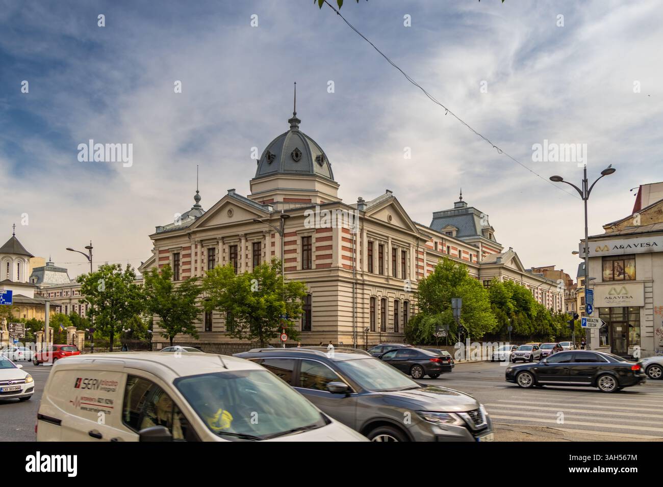 Bucharest, Romania. Coltea Hospital, built between 1867-1888 by ...
