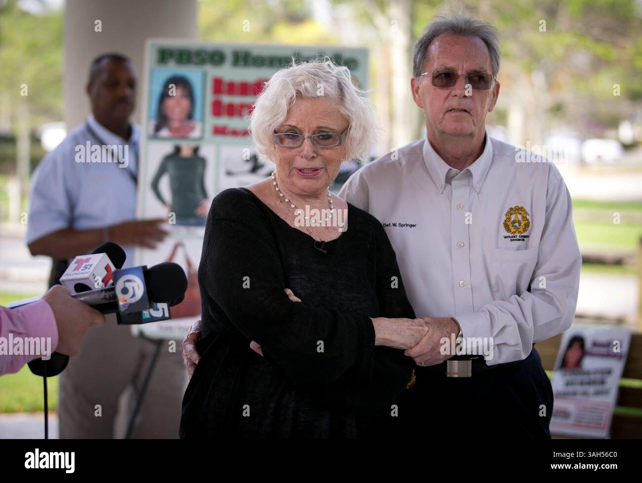 March 23, 2015 - Delray Beach, Florida, U.S. - Idey Elias, mother of ...