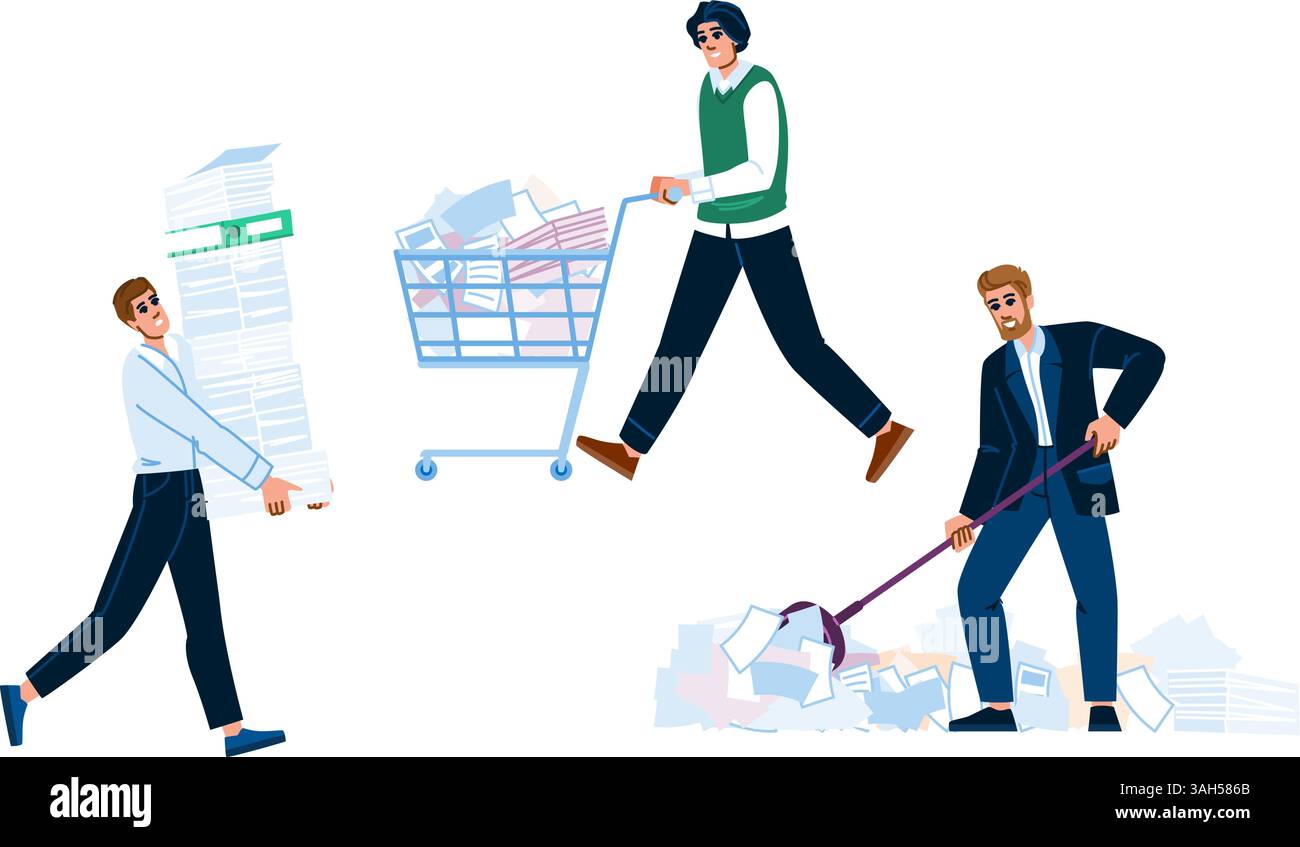 forms office paperwork vector Stock Vector Image & Art - Alamy