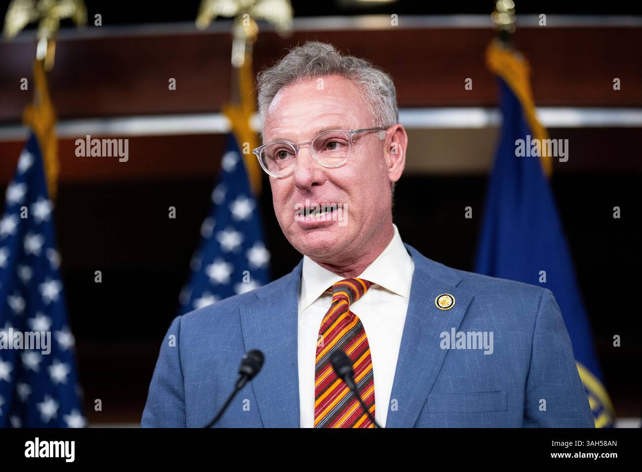 UNITED STATES - APRIL 9: Rep. Scott Peters, D-Calif., speaks during the ...