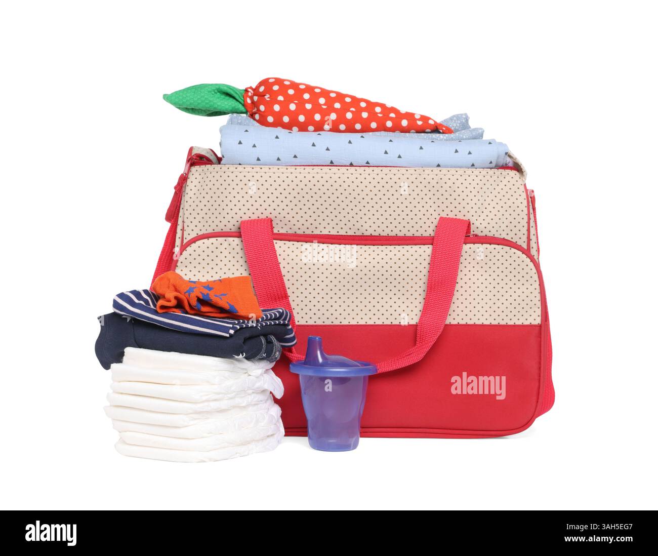 Babys stuff on white hi-res stock photography and images - Alamy