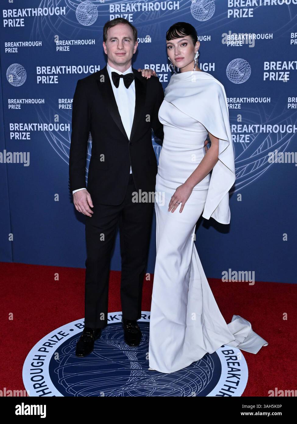 April 5, 2025, Santa Monica, California, USA: Joe Gebbia and Isabelle ...