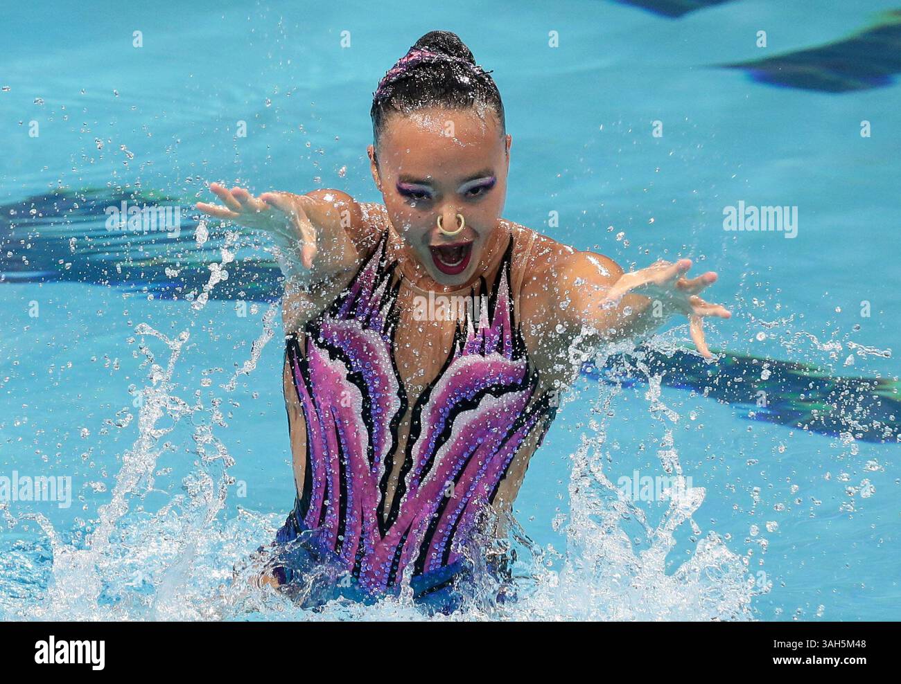 June 4, 2015 - Singapore - Singapore's CHEN MEI QI during the ...