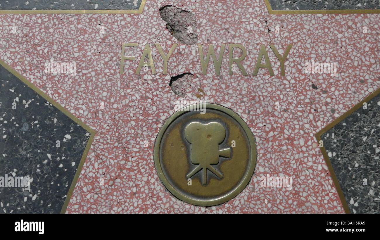 Los Angeles, California, USA 8th April 2025 Actress Fay Wray Hollywood ...