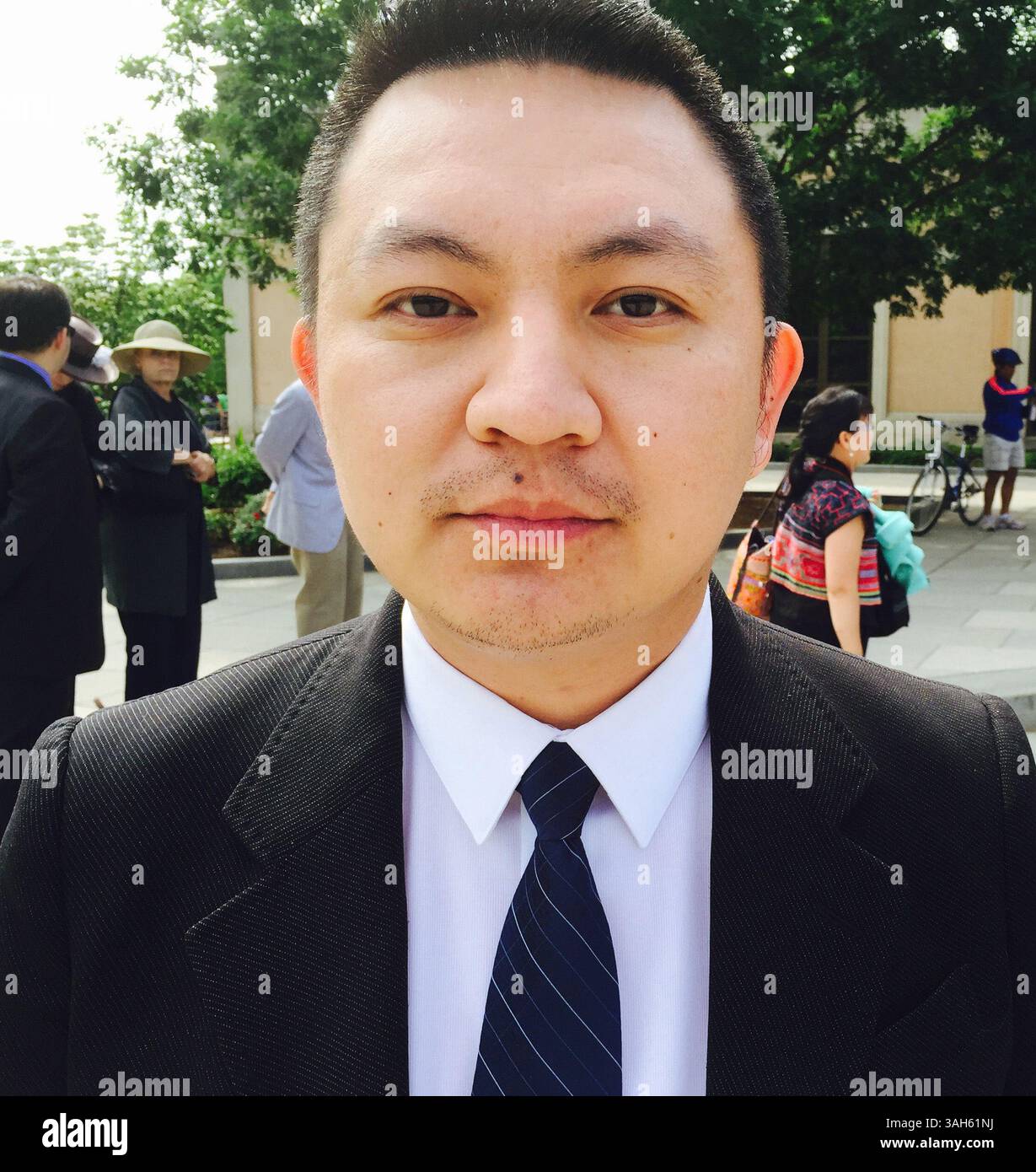 May 15, 2015 - Arlington, VA, USA - Fresno resident Chi Neng Vang, son ...