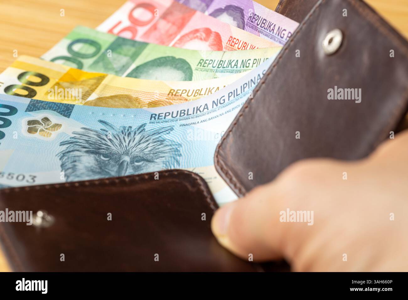 Philippine peso coins hi-res stock photography and images - Alamy