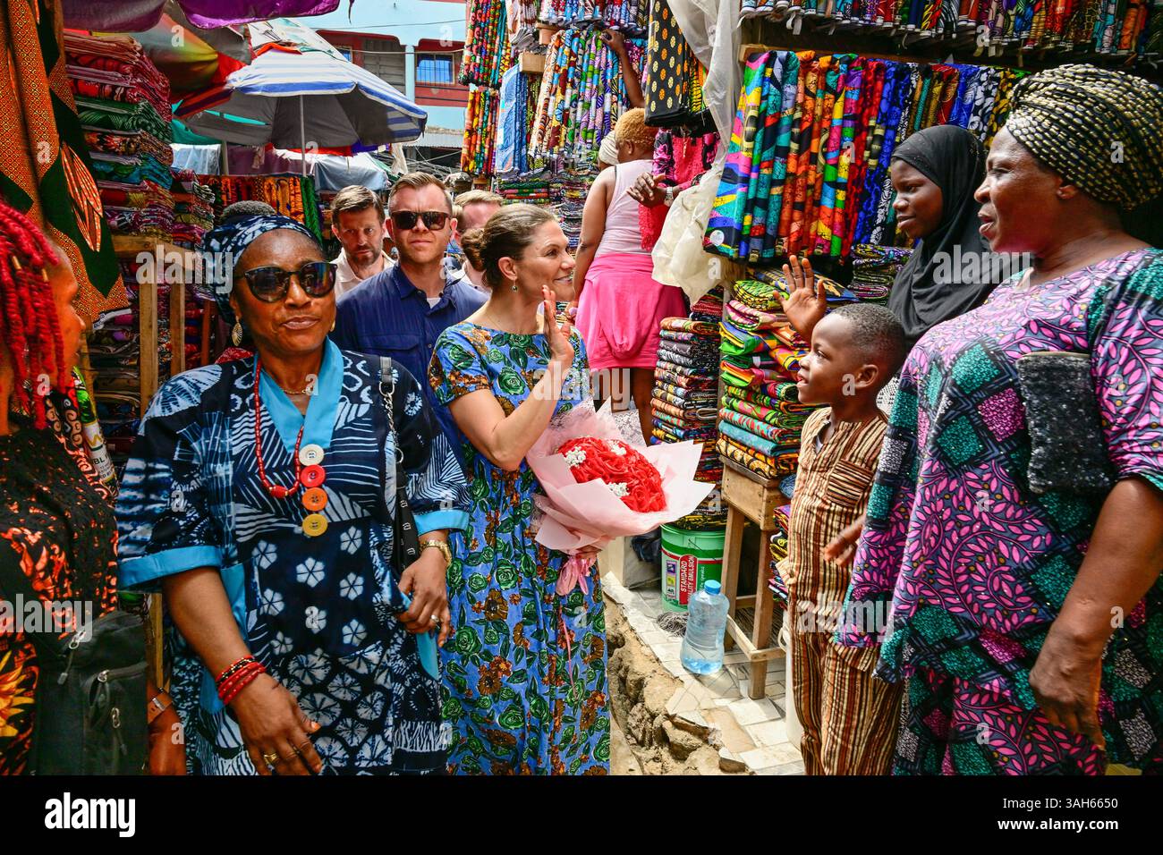 Lagos, Nigeria. 09th Apr, 2025. LAGOS 20250409Crown Princess Victoria ...