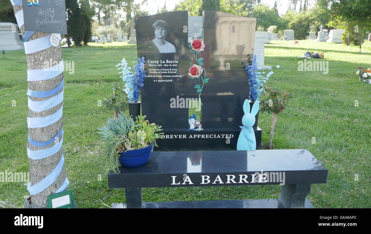 Los Angeles, California, USA 7th April 2025 Youtuber Corey La Barrie's ...