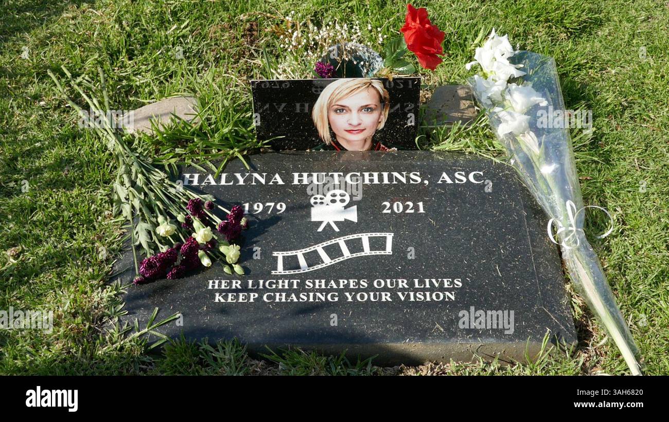 Los Angeles, California, USA 7th April 2025 Cinematographer Halyna ...