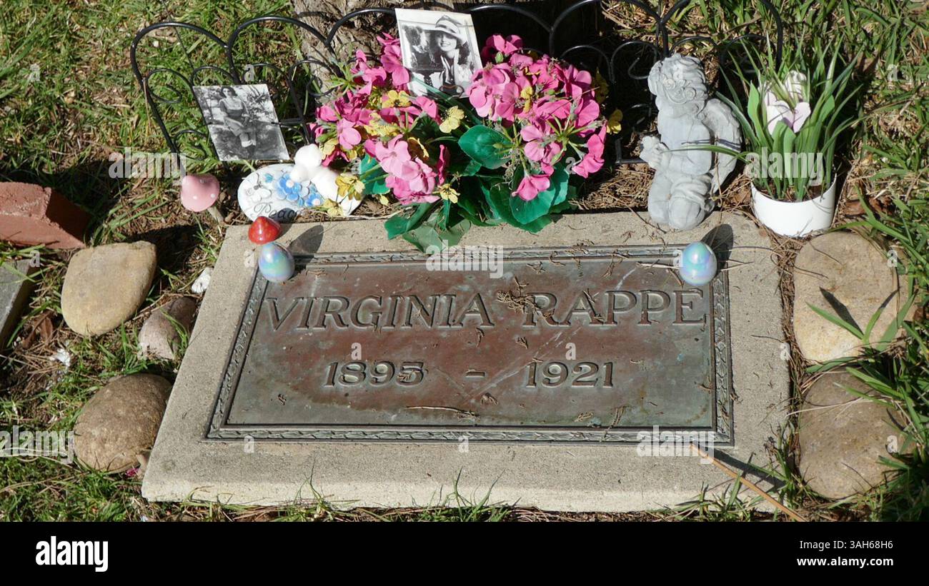 Los Angeles, California, USA 7th April 2025 Actress Virginia Rappe ...