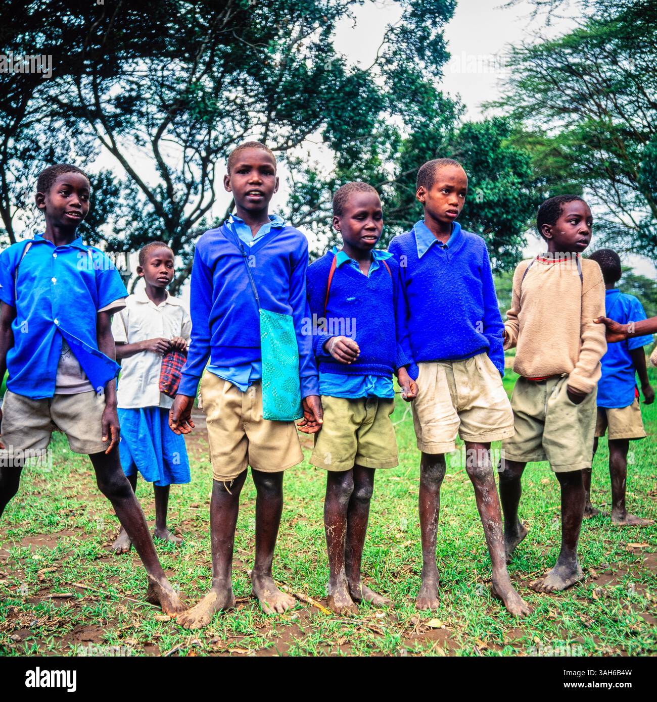 School children, Kenya Stock Photo - Alamy