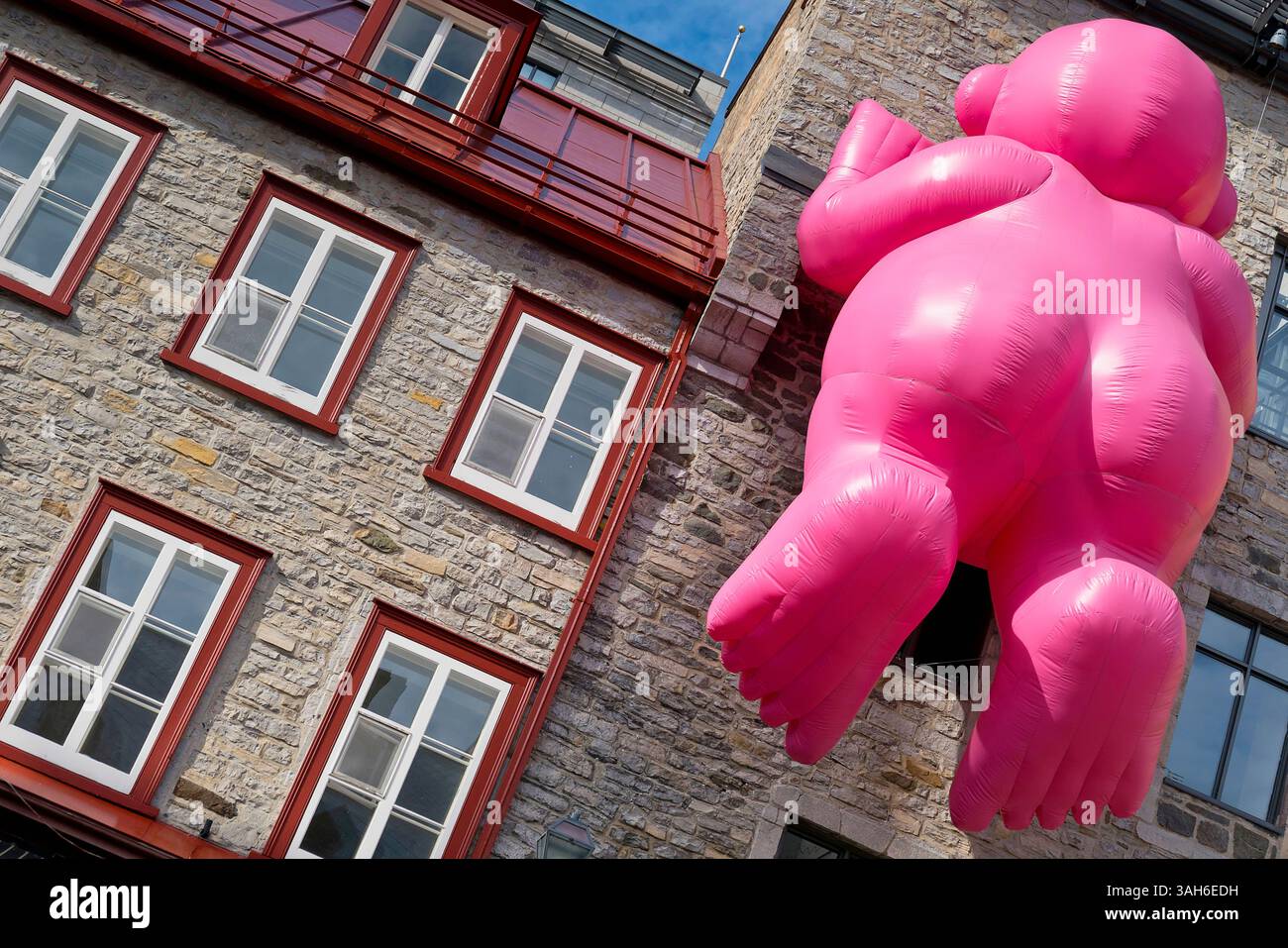 Canada, Quebec Province, Quebec City, Place Royale in Old Quebec City ...