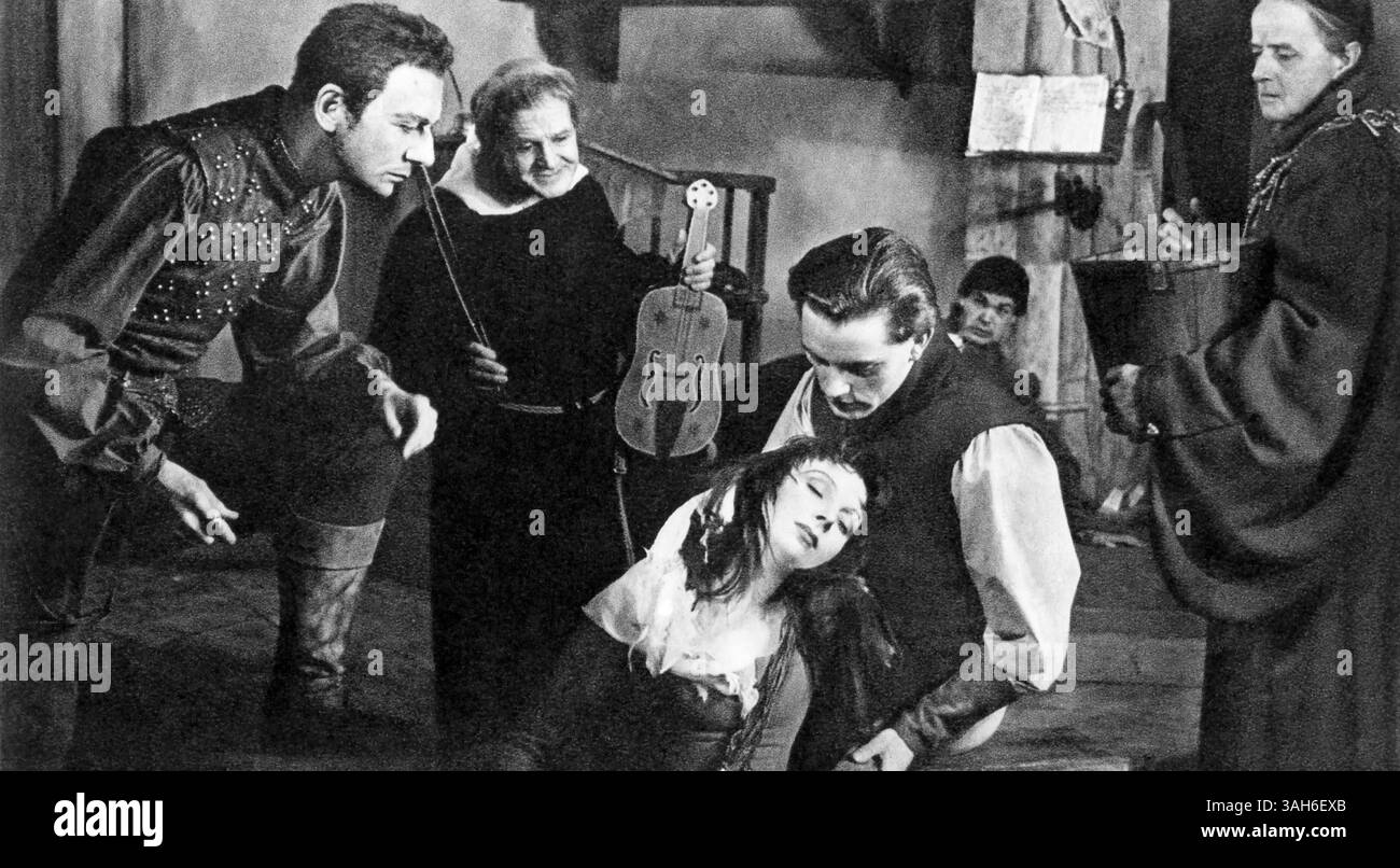 March 21, 2006 - John Gielgud, Pamela Brown, Richard Burton, (kneeling ...