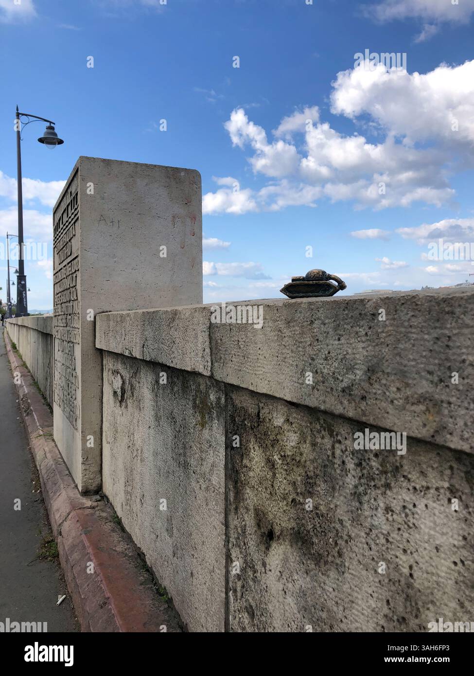 The Tiny Tank mini statue in Budapest Stock Photo - Alamy