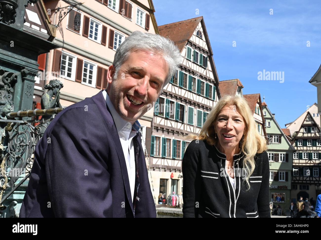 08 April 2025, Baden-Württemberg, Tübingen: Tübingen doctor and author ...