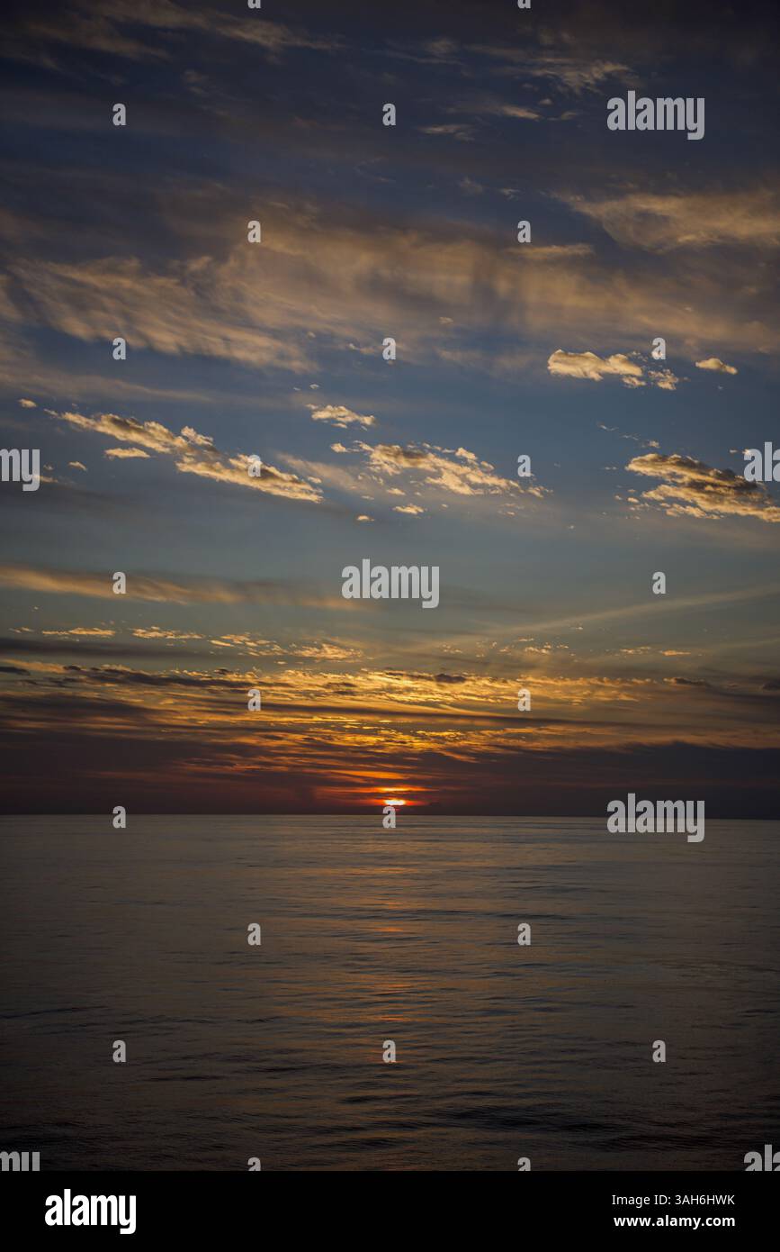 Thunderclouds rain clouds over ocean hi-res stock photography and ...