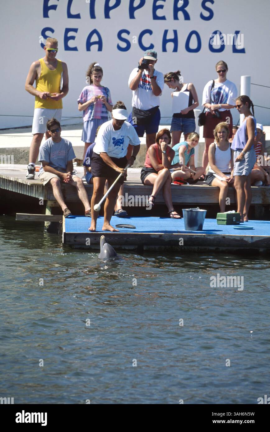 June 27, 1996 - Marathon Key, FL, United States of America - Tourists ...