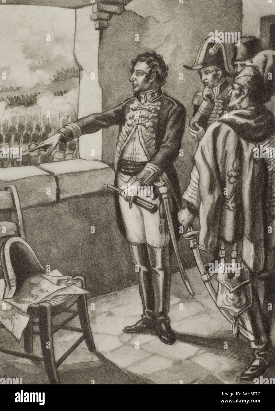 Spanish War of Independence (1808-1814). Battle of Salamanca (22 July ...