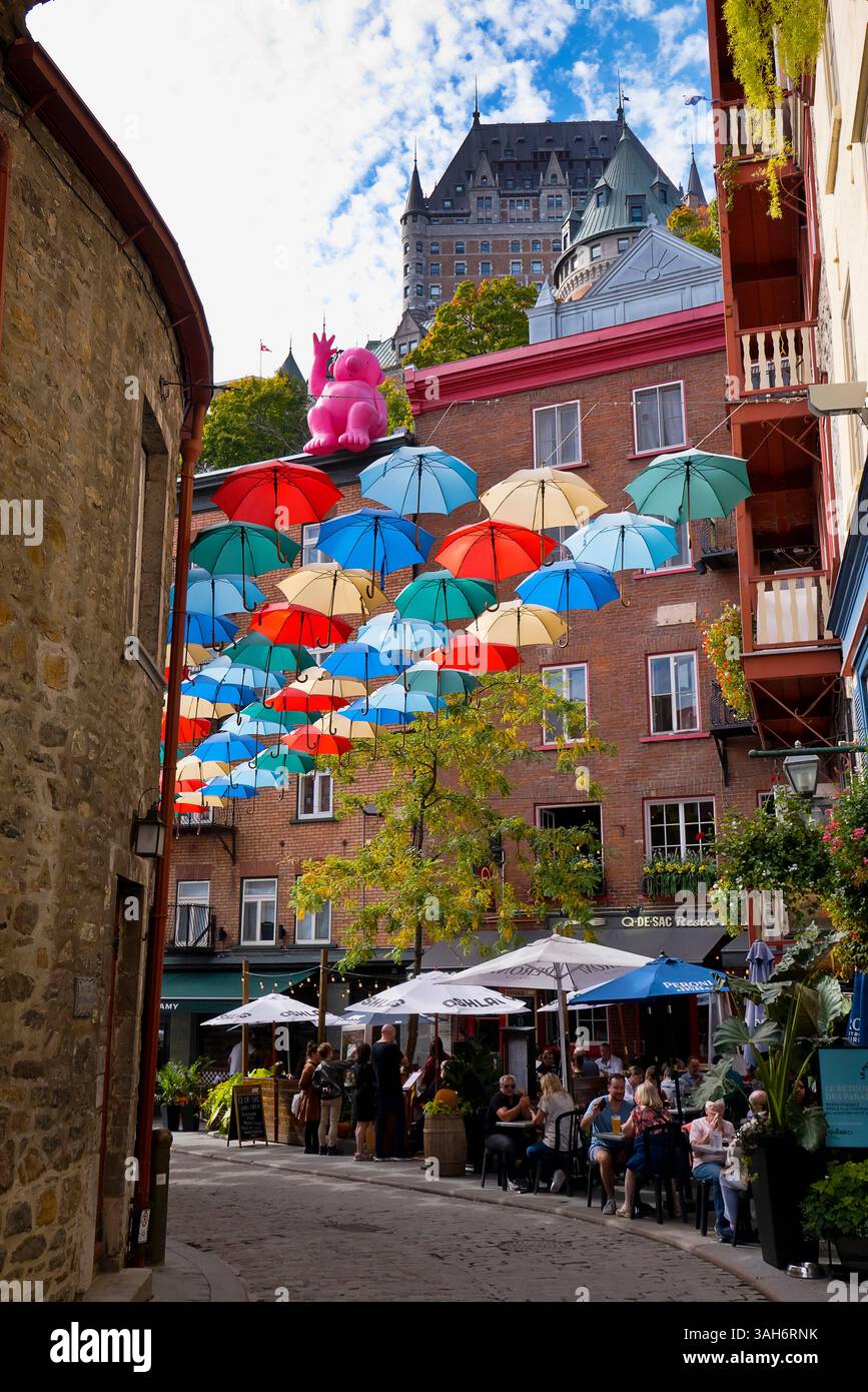 Canada, Quebec Province, Quebec City, Old Quebec City, Vieux Quebec ...