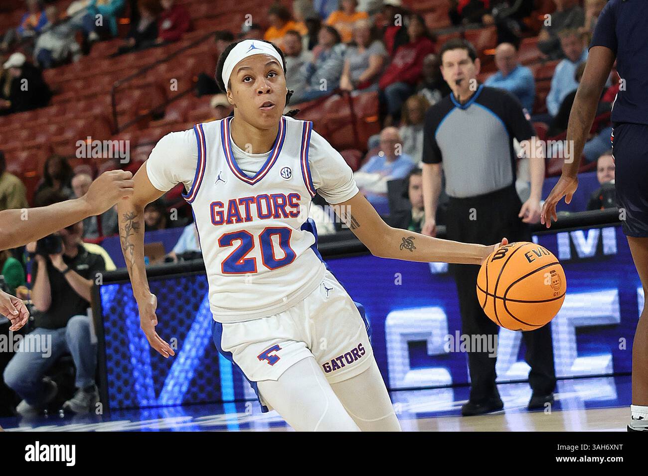 GREENVILLE, SC - MARCH 05: Florida Gators guard Jeriah Warren (20 ...