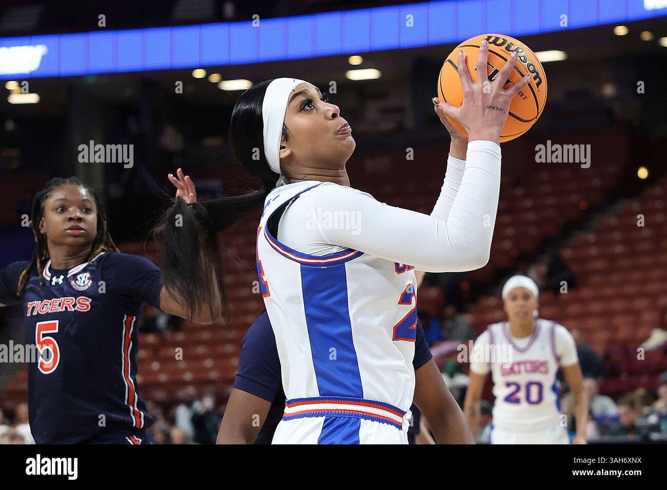 GREENVILLE, SC - MARCH 05: Florida Gators center Ra Shaya Kyle (24 ...