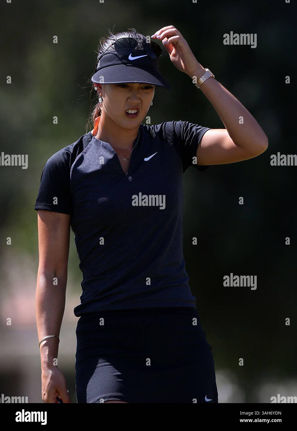 02 April, 2015 : Michelle Wie in action during the first round of the ...