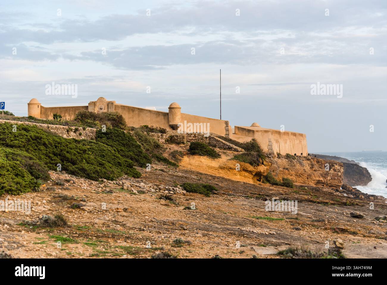 The Forte de Sao Jorge de Oitavos stands proudly on the coast of ...