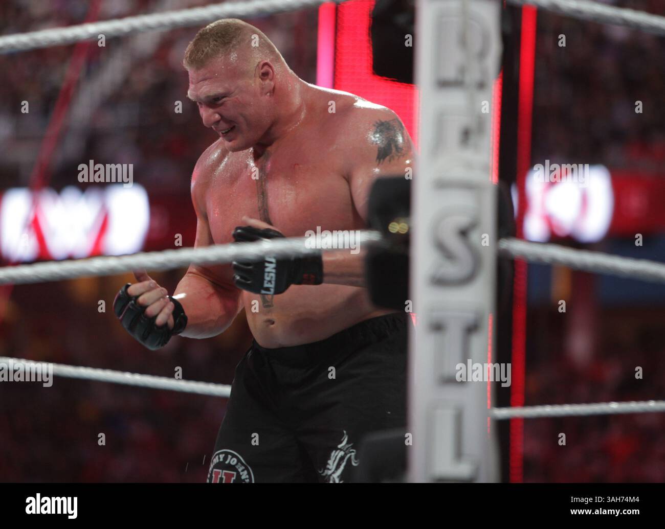 Mar 29, 2015 - Santa Clara, California, U.S. - Brock Lesnar during WWE ...