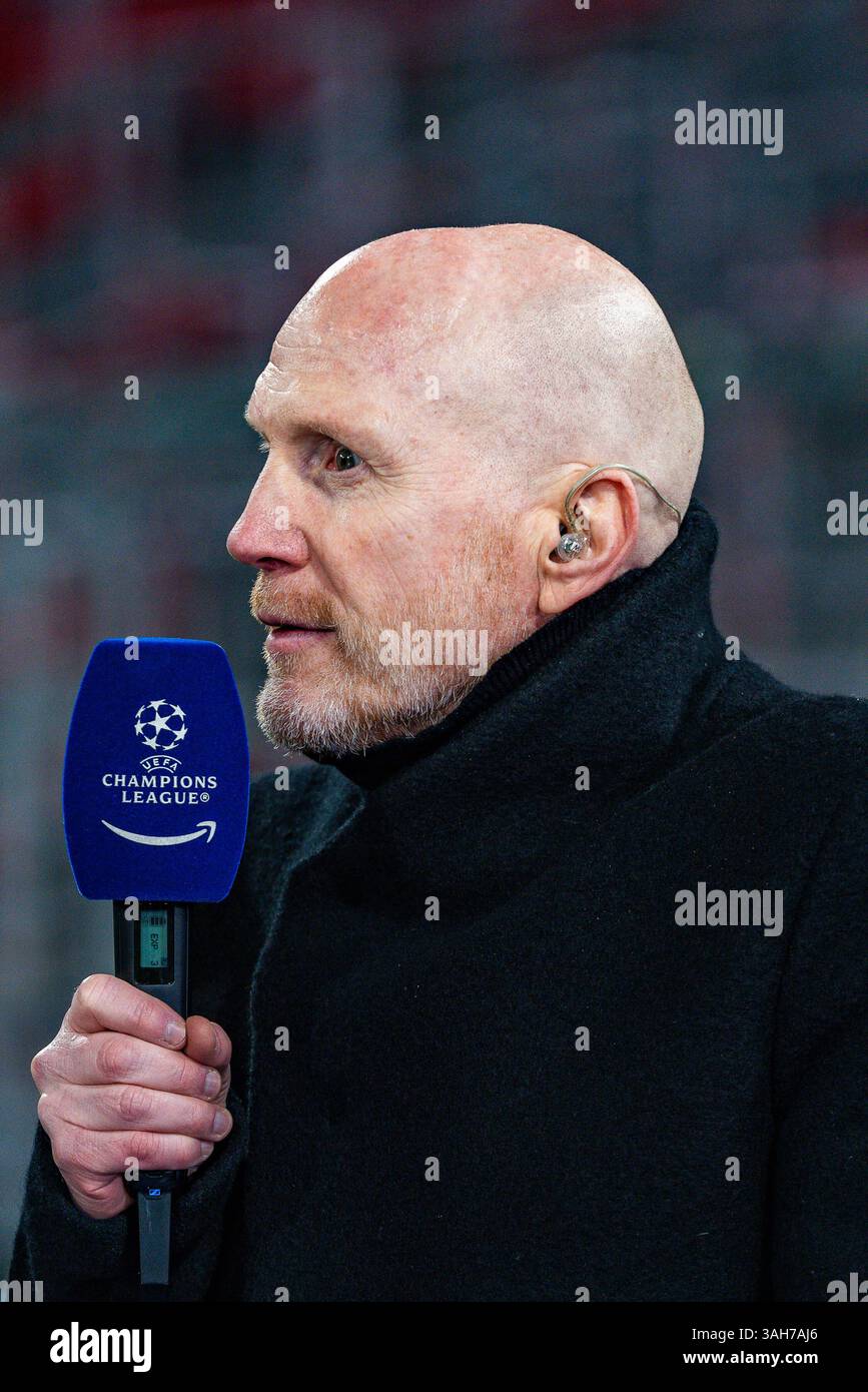 08.04.2025, FC Bayern München vs. Inter Mailand, UEFA Champions League ...