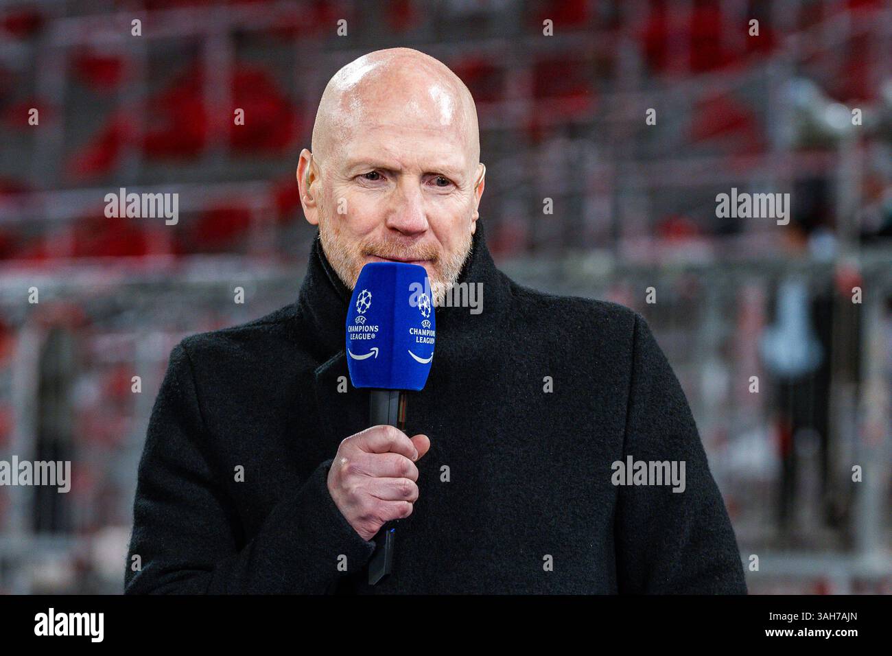 08.04.2025, FC Bayern München vs. Inter Mailand, UEFA Champions League ...