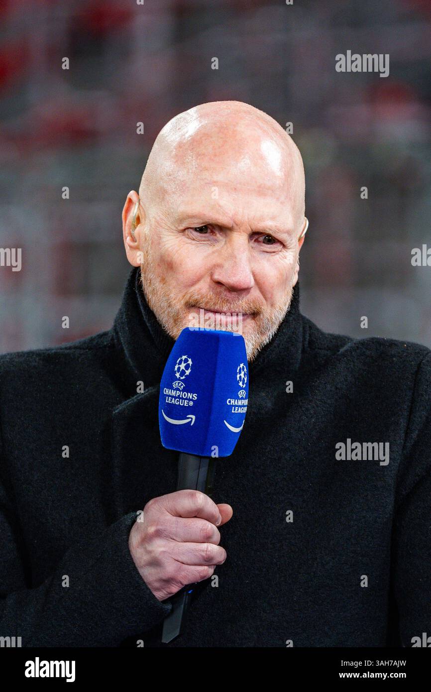 08.04.2025, FC Bayern München vs. Inter Mailand, UEFA Champions League ...