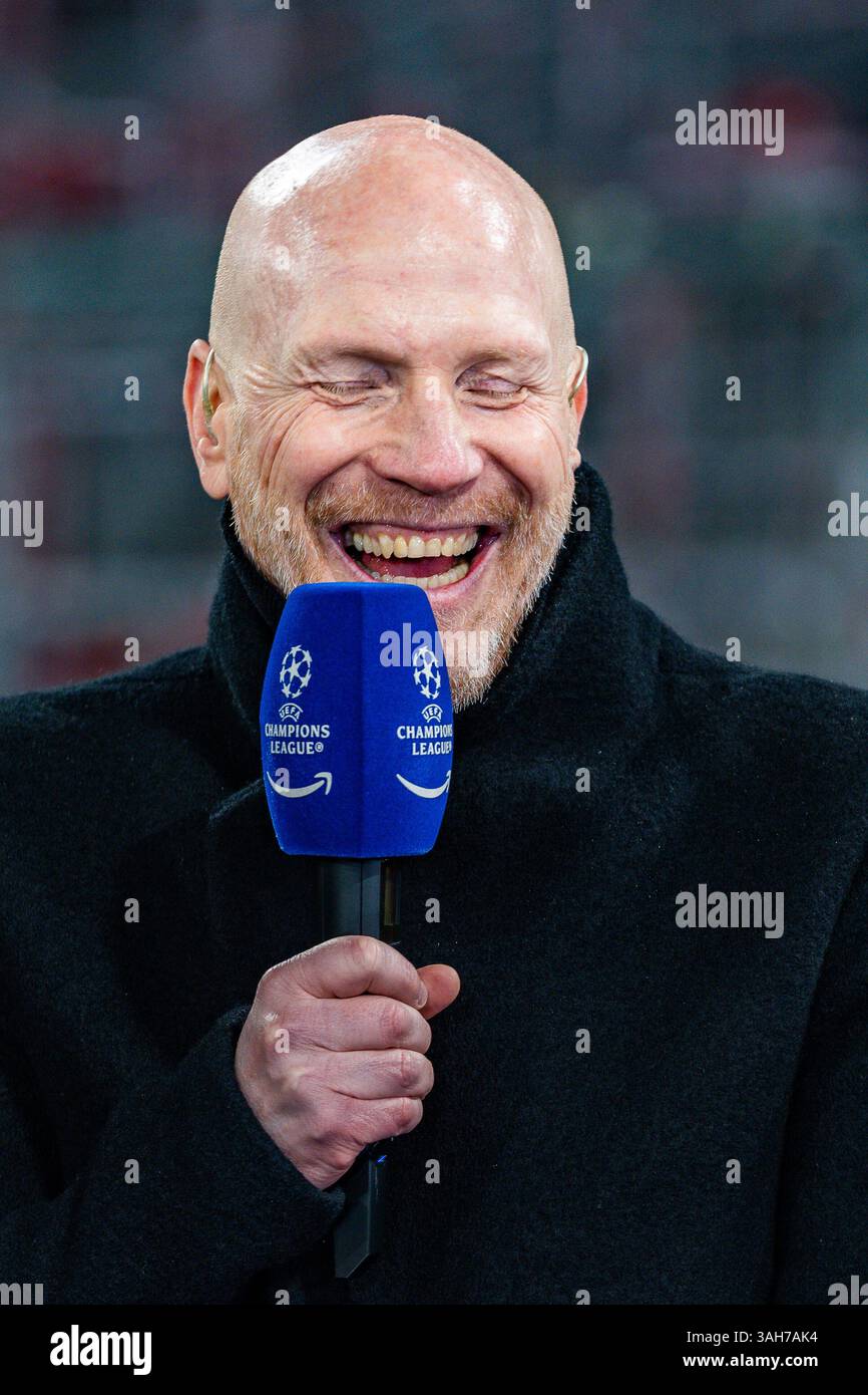 08.04.2025, FC Bayern München vs. Inter Mailand, UEFA Champions League ...