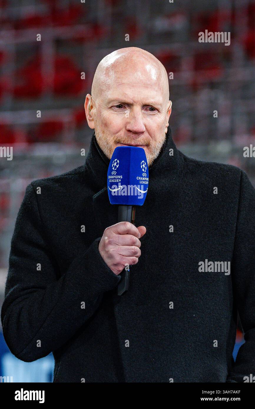 08.04.2025, FC Bayern München vs. Inter Mailand, UEFA Champions League ...