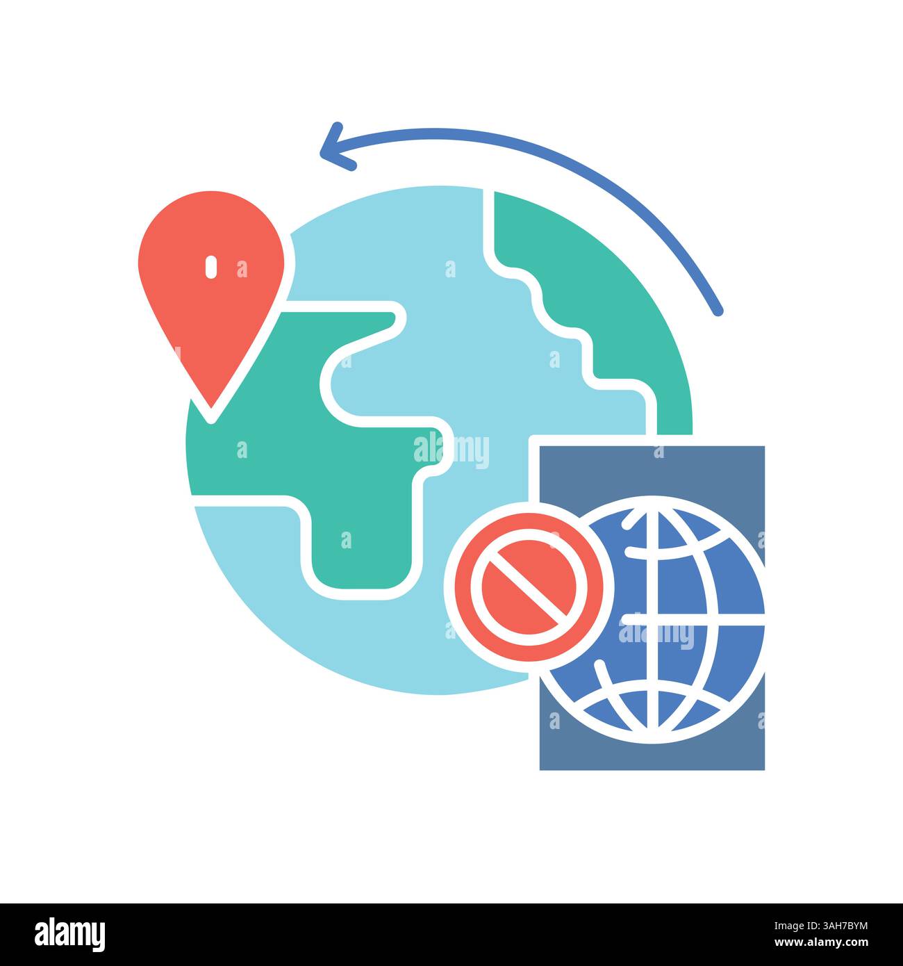 Immigrant detention center Stock Vector Images - Alamy