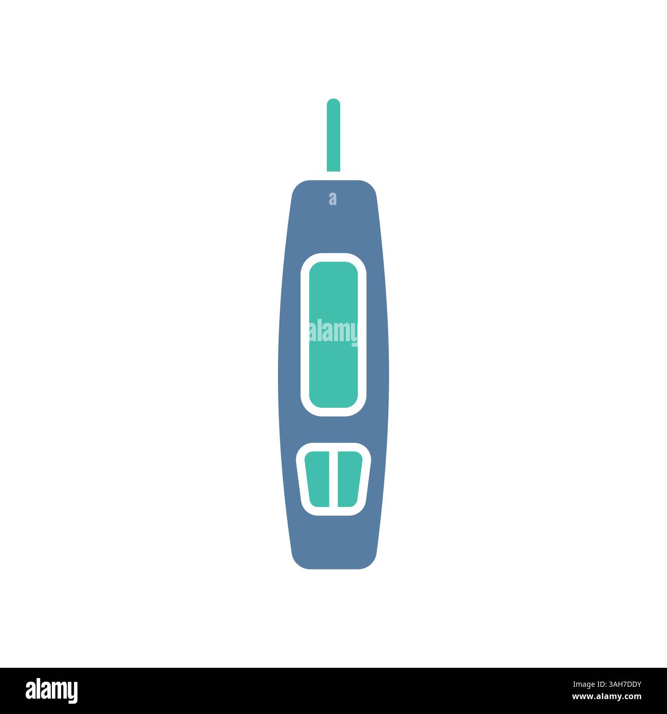 smart glucose meter color flat icon for digital and print projects. Minimal clean icons for apps ...