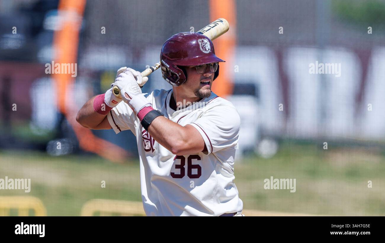 Alabama A&M catcher Angel Rivera (36) during an NCAA baseball game on ...