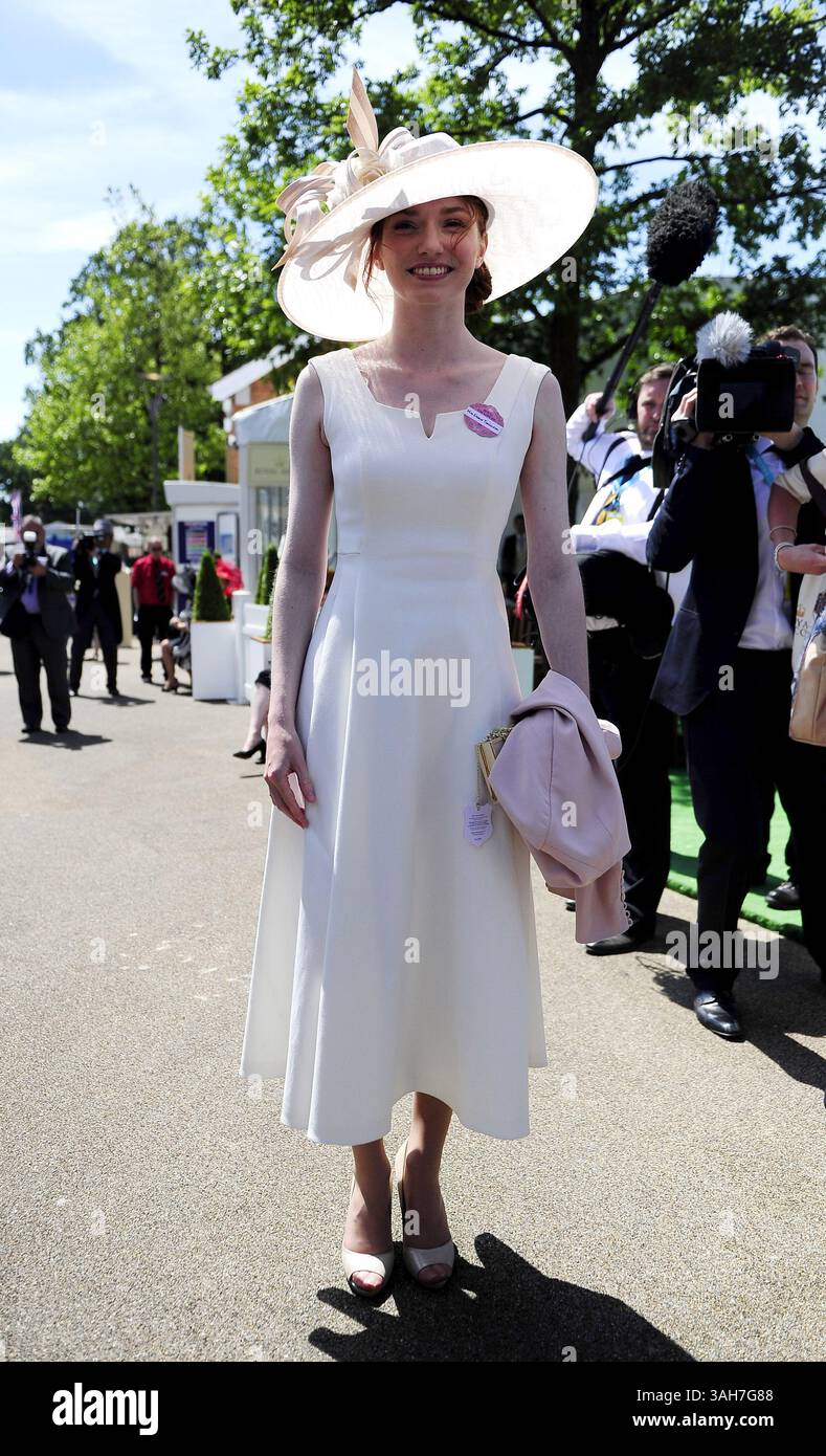 June 18, 2015 - Ascot, England - Eleanor Tomlinson at Ladies Day - Day ...